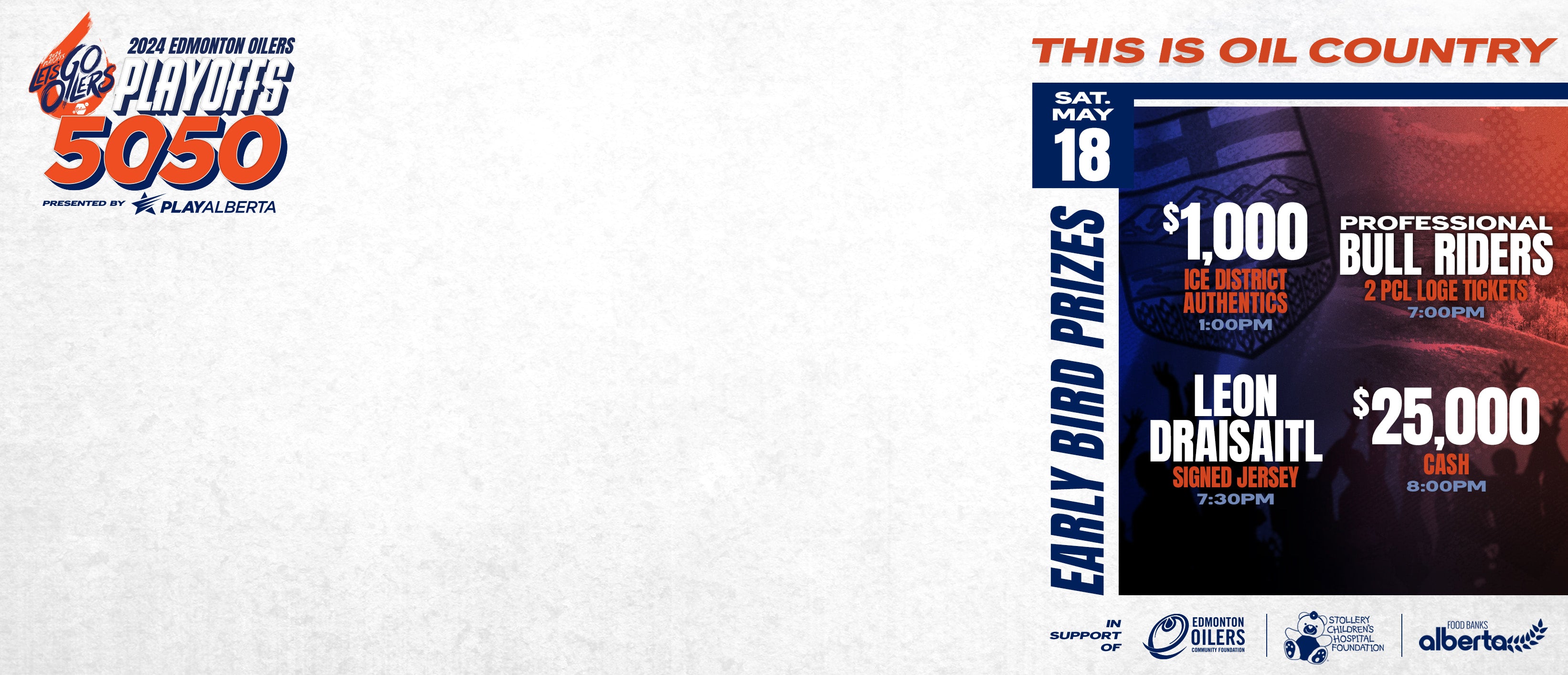 Edmonton Oilers 50/50 Tickets – 5050oilers