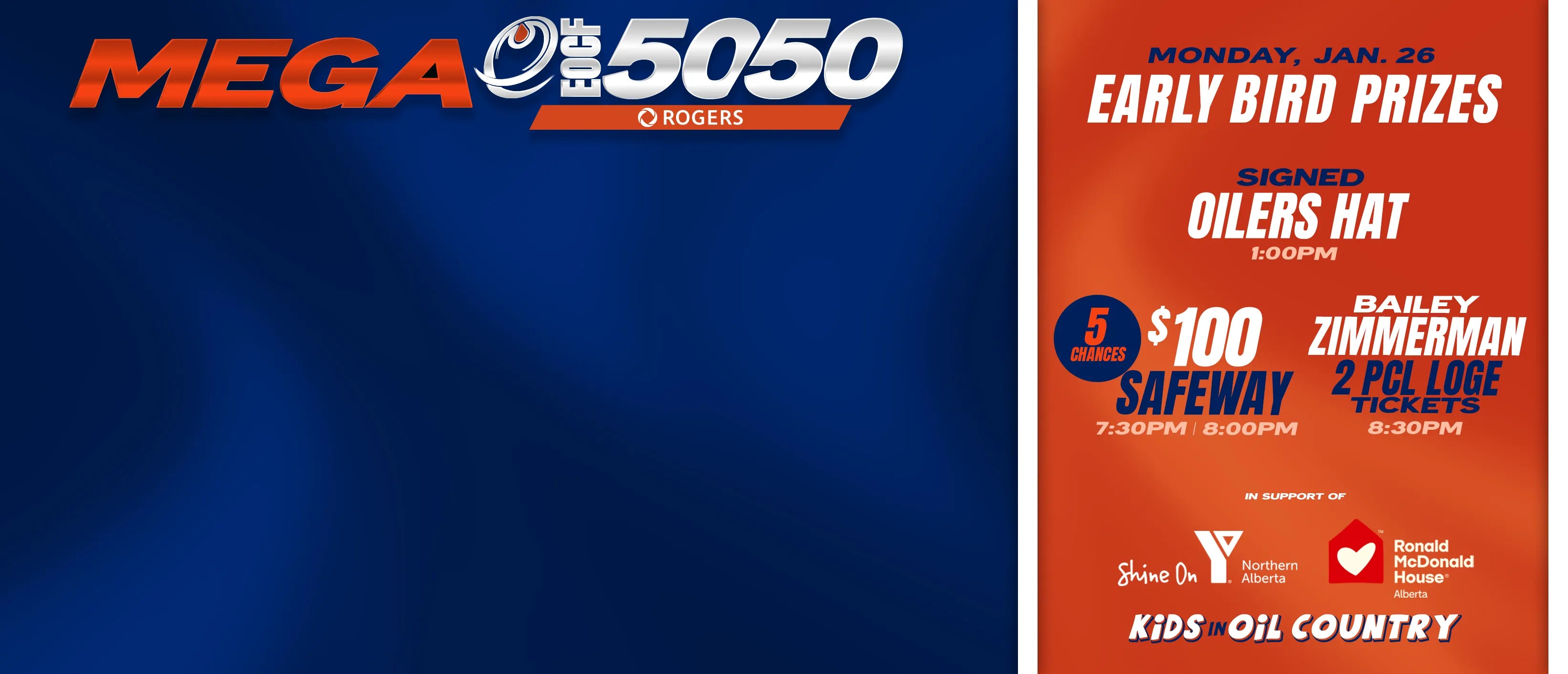 Edmonton Oilers 50/50 Tickets – 5050oilers